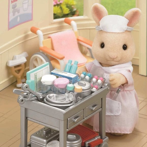 calico critters | Toys | Sylvanian Families Calico Critters Nurse ...